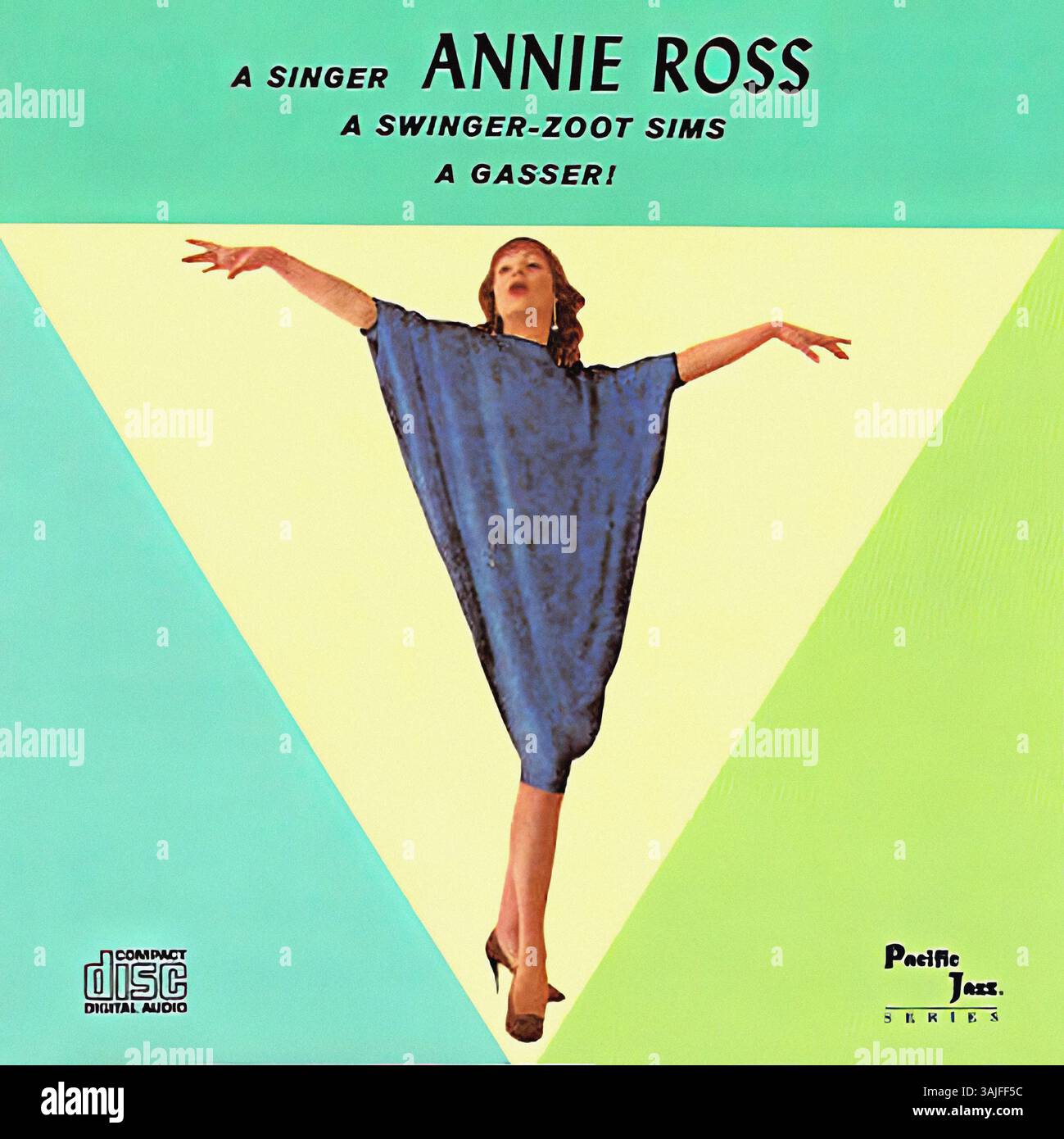 Annie Ross - A Gasser! - Vintage jazz record cover Stock Photo - Alamy