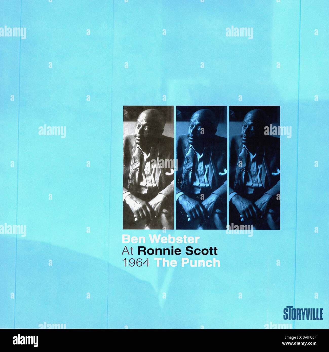 Ben Webster - The Punch - Vintage jazz record cover Stock Photo - Alamy