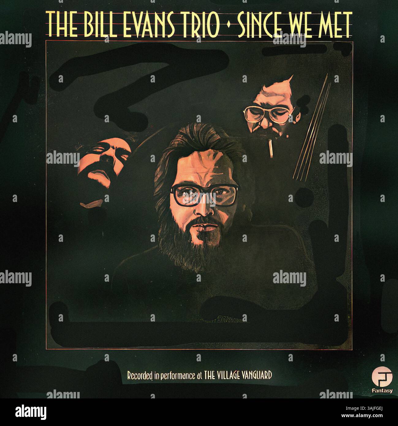 Bill Evans - Since We Met - Vintage jazz record cover Stock Photo - Alamy