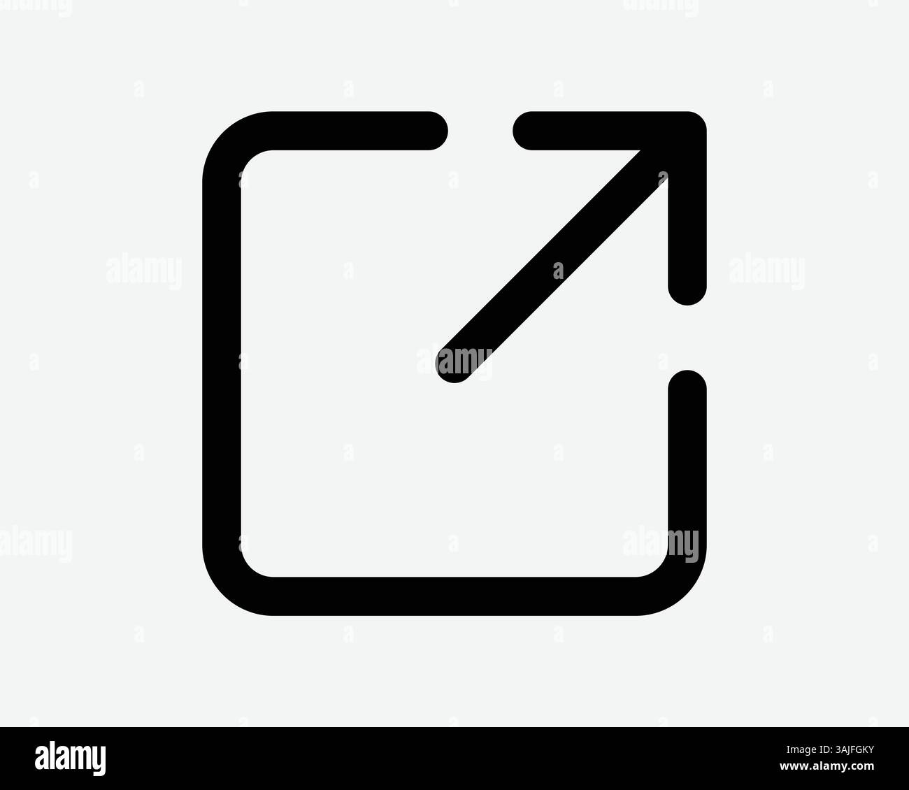 Pop up outline vector hi-res stock photography and images - Alamy