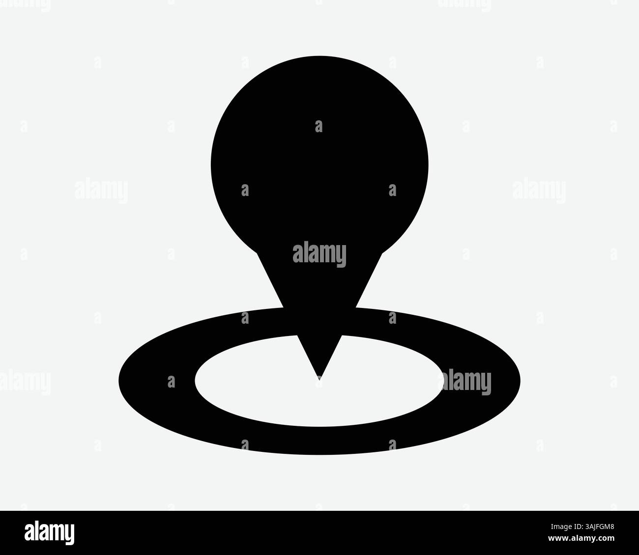 Location Pin Map Icon Navigation GPS Network Position Landmark Placeholder Direction Travel ...