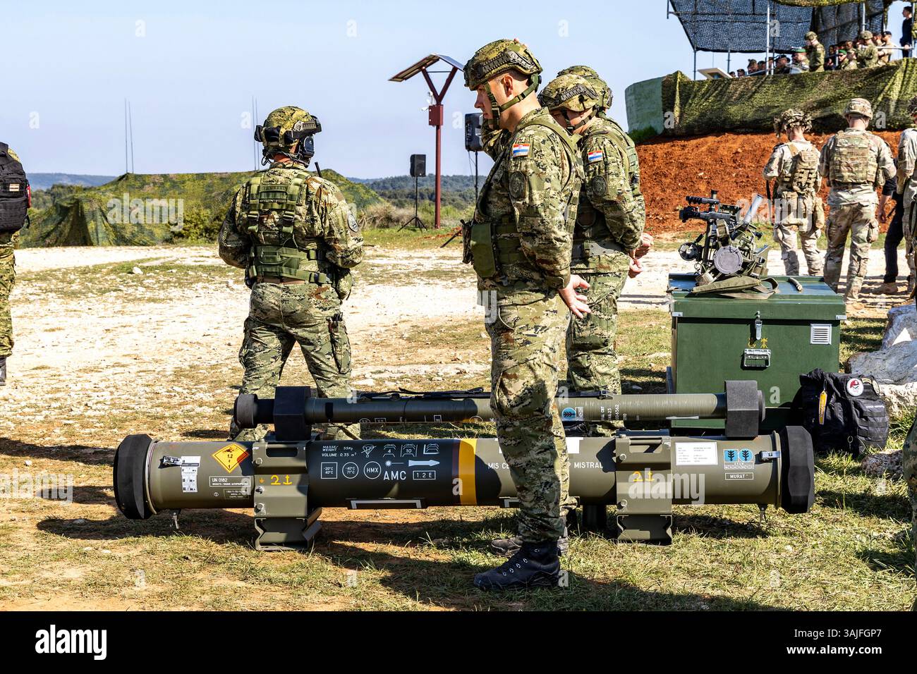 Pula, Hrvatska. 11th Apr, 2025. The International Military Exercise ...