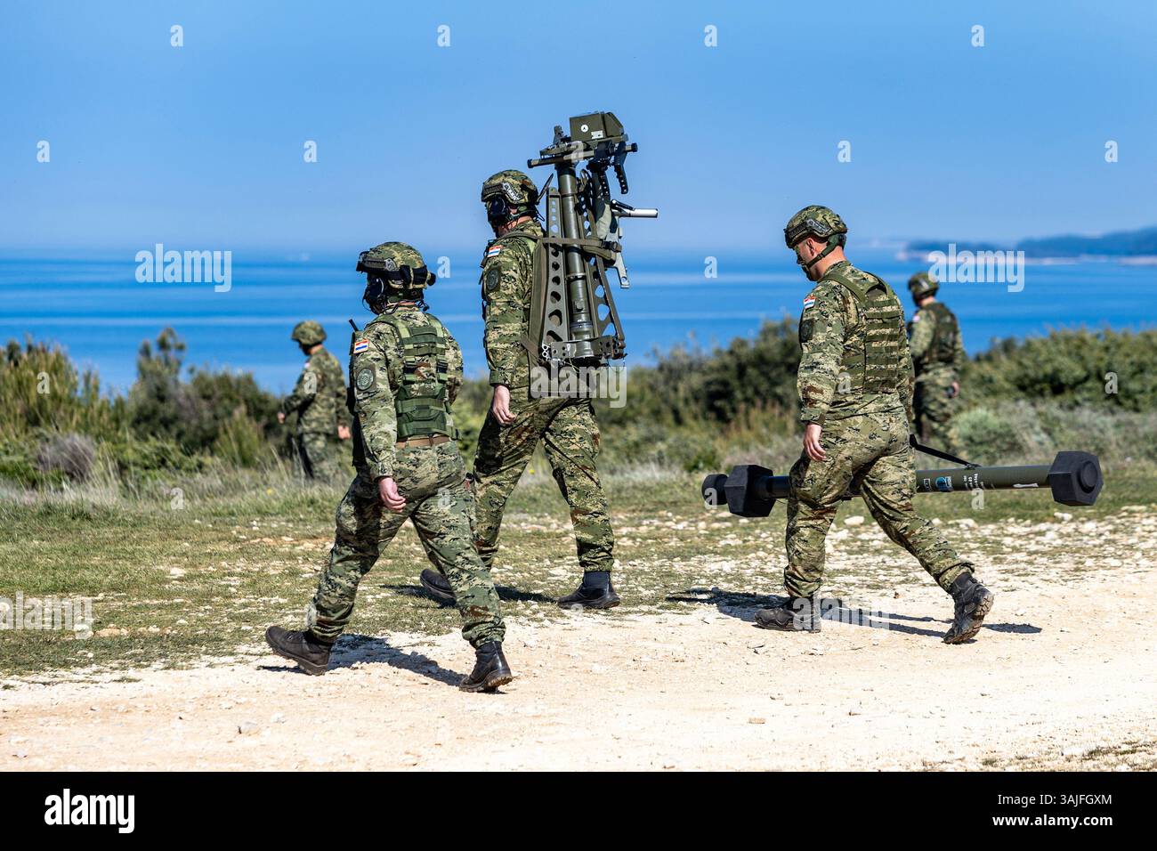 Pula, Hrvatska. 11th Apr, 2025. The International Military Exercise ...