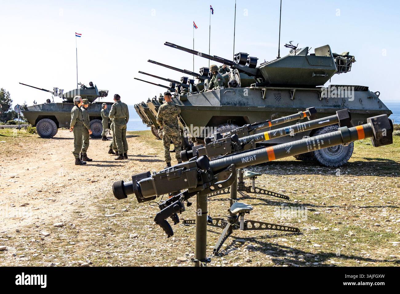 Pula, Hrvatska. 11th Apr, 2025. The International Military Exercise ...