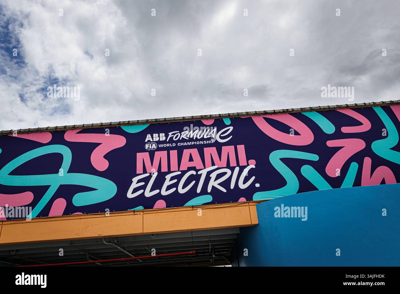 illustration Miami Electric during the Miami ePrix, 5th round of the ...