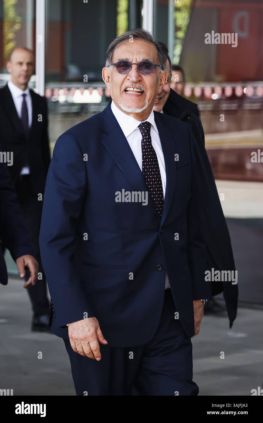 Milan, Institutional visits to the Salone Internazionale del Mobile ...
