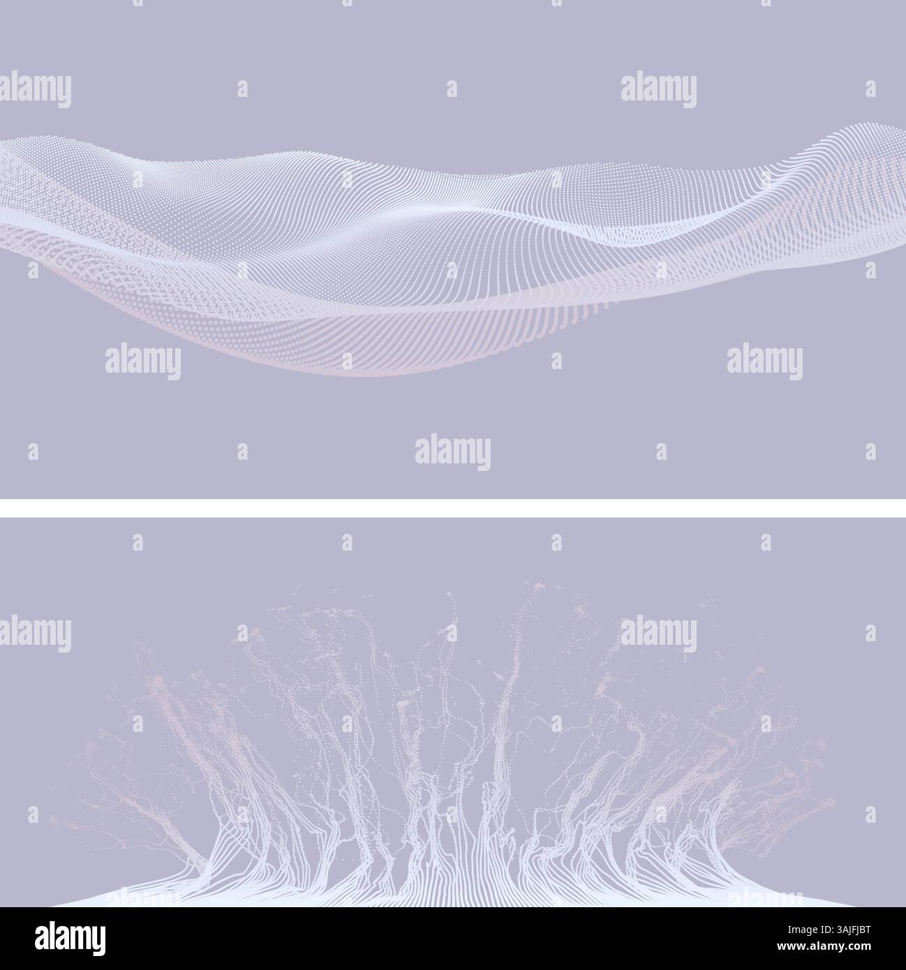 Flying water particles Stock Vector Images - Alamy