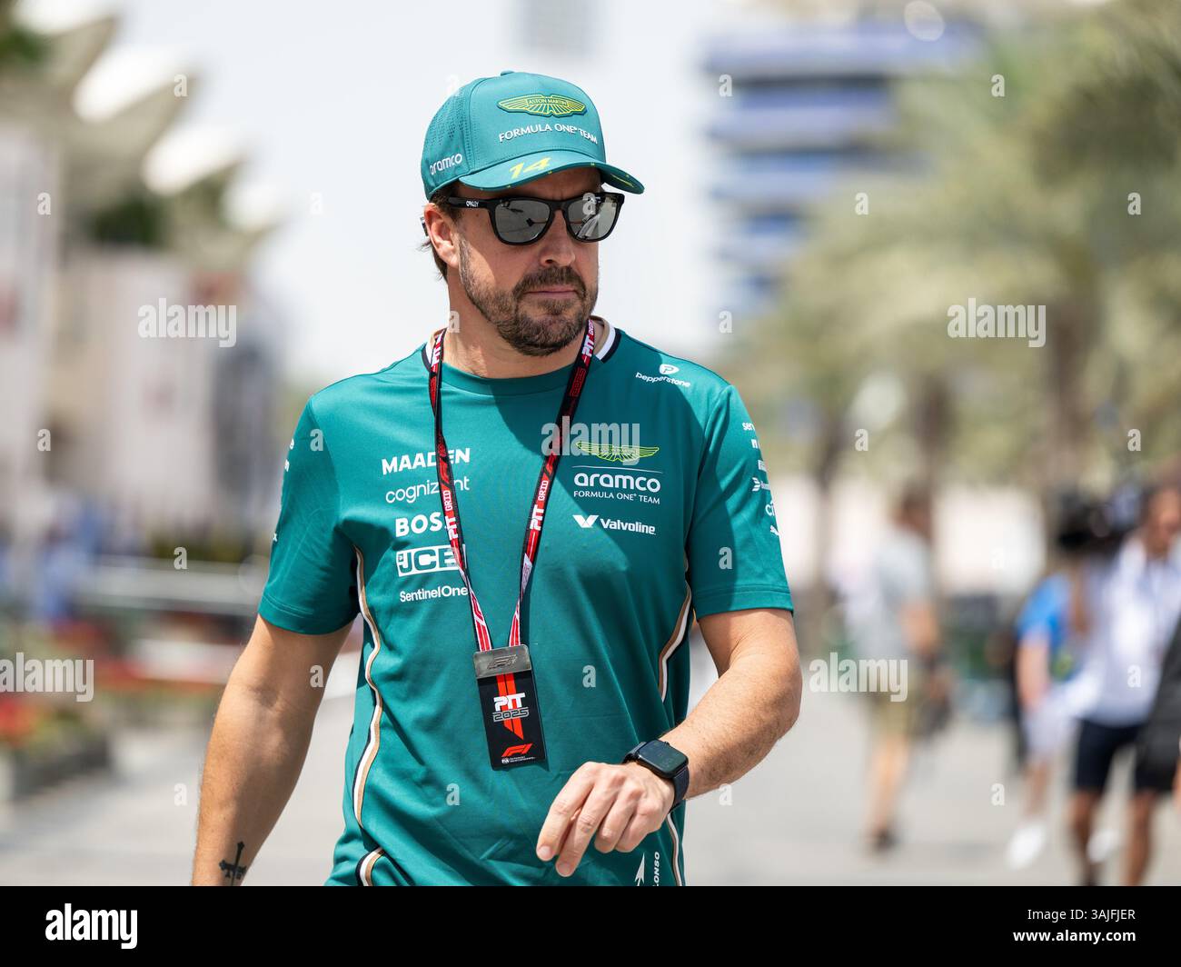Fernando Alonso (Aston Martin Aramco F1 Team, Spanien, #14), BAH ...