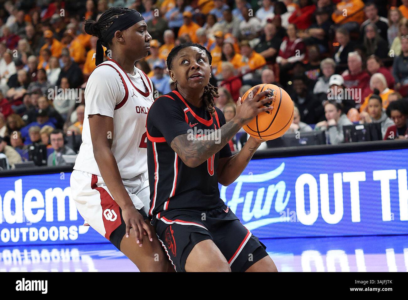 GREENVILLE, SC - MARCH 06: Georgia Bulldogs guard Trinity Turner (0 ...