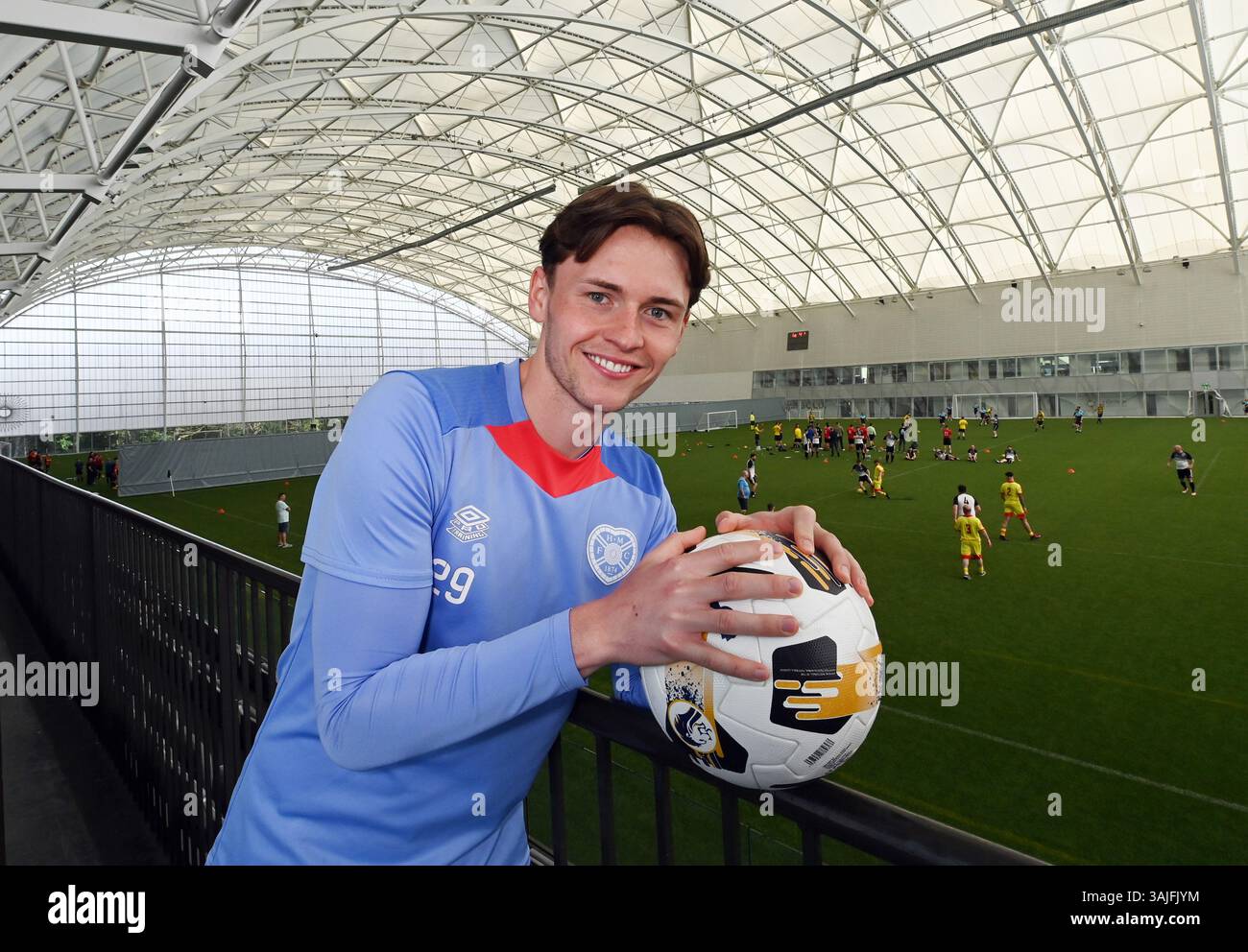 Oriam Sports Centre Edinburgh.Scotland.UK 11th April 2025 Hearts Press ...
