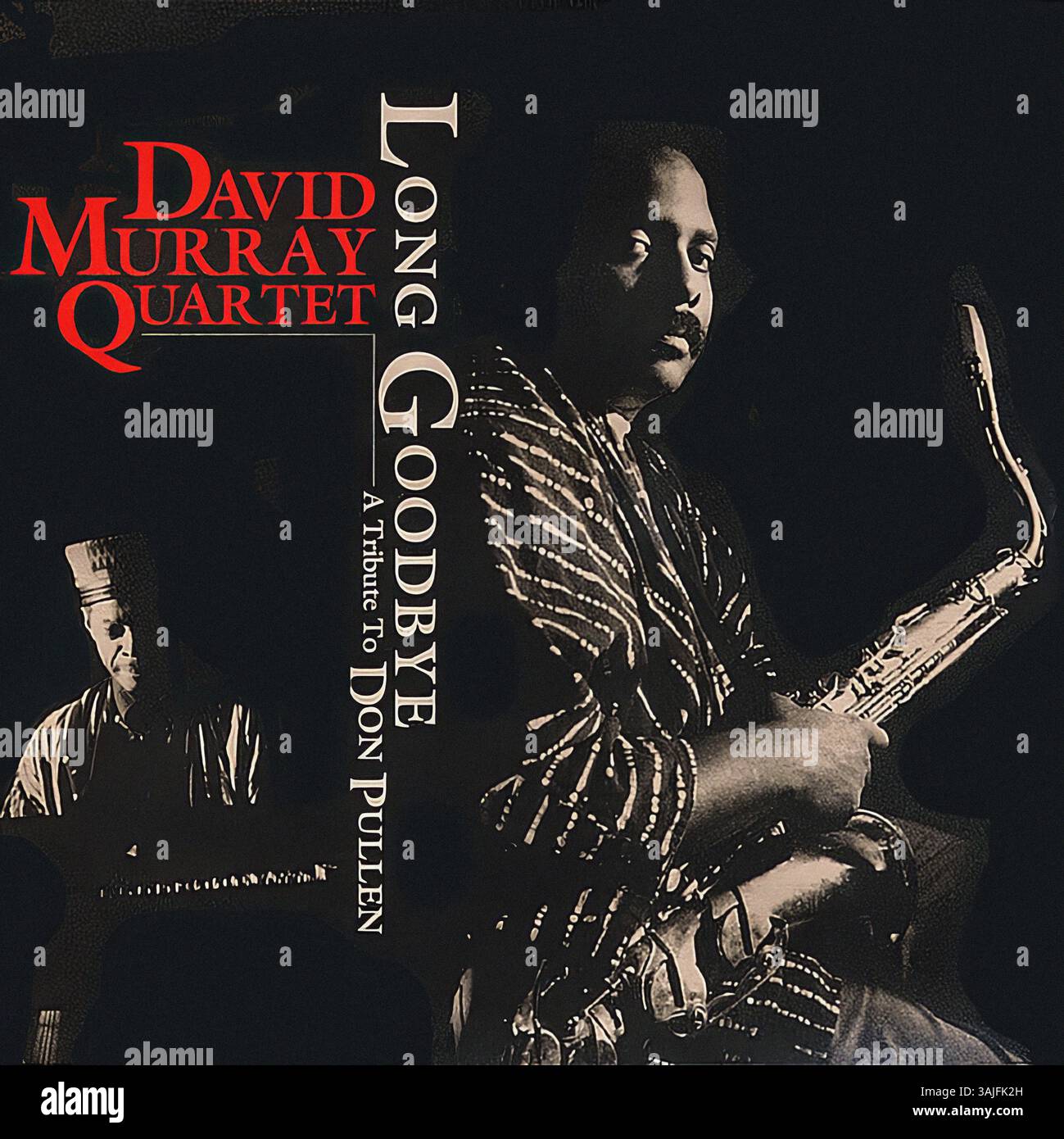 David Murray - Long Goodbye - Vintage jazz record cover Stock Photo - Alamy
