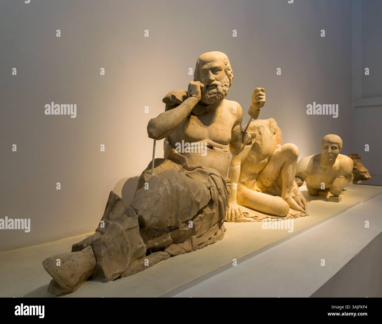 Olympia, Greece - September 23, 2024: Archaeological museum of Ancient ...