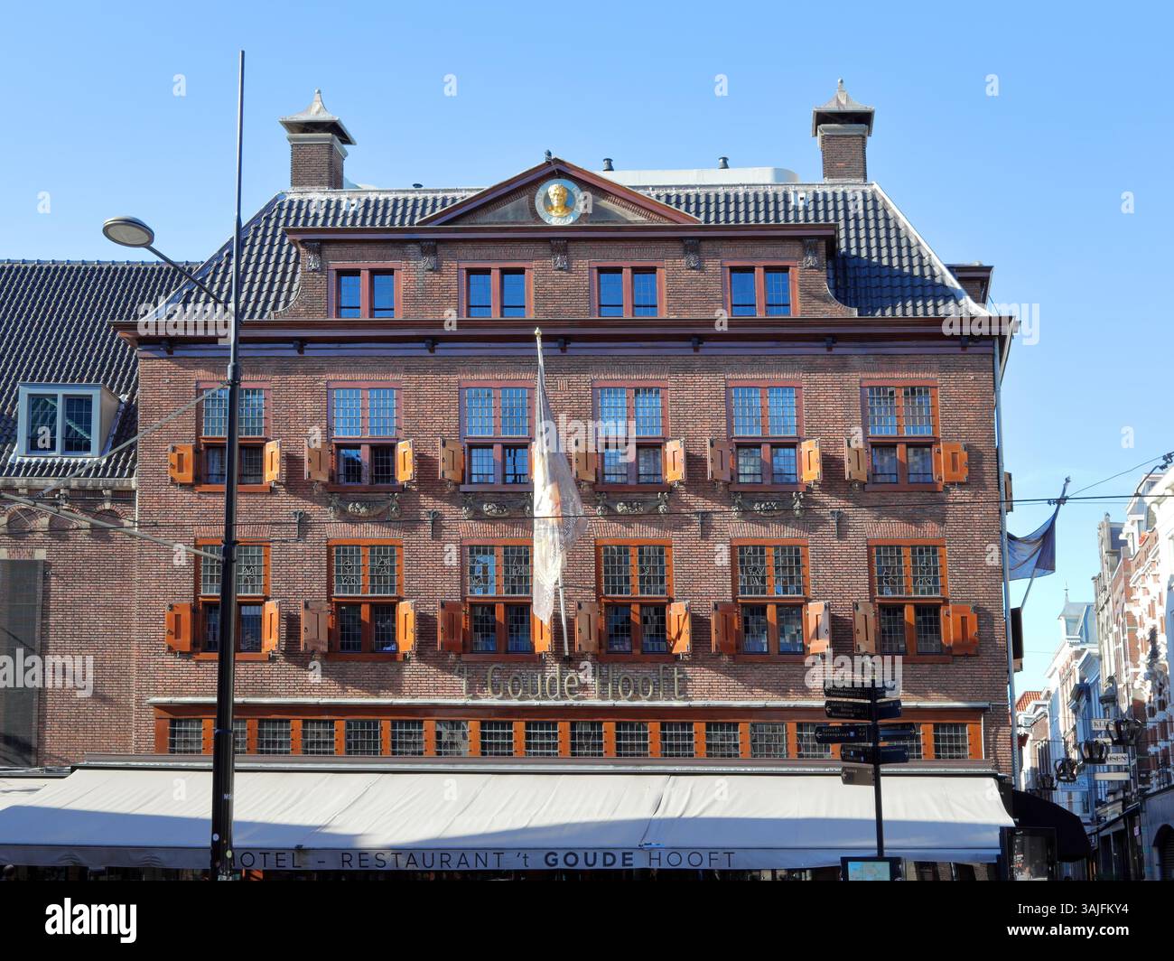 Hotel Restaurant 't Goude Hooft, the Hague's oldest inn, in the ...