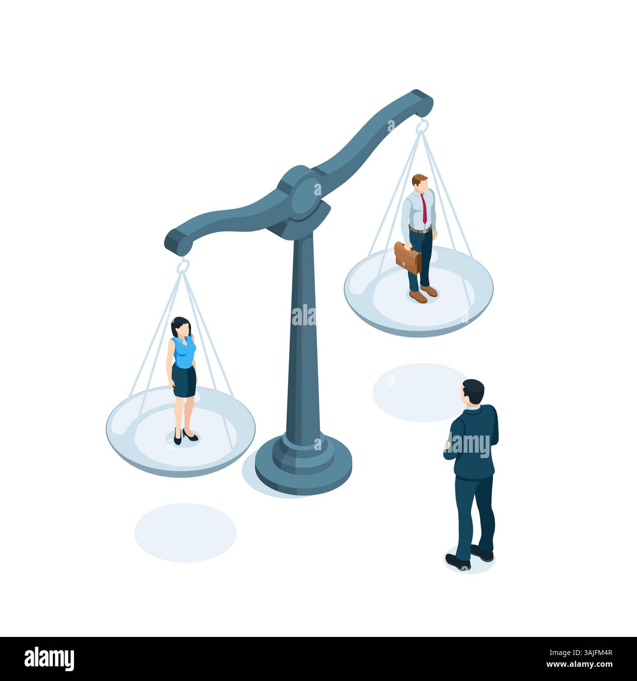 Competition equilibrium Stock Vector Images - Alamy