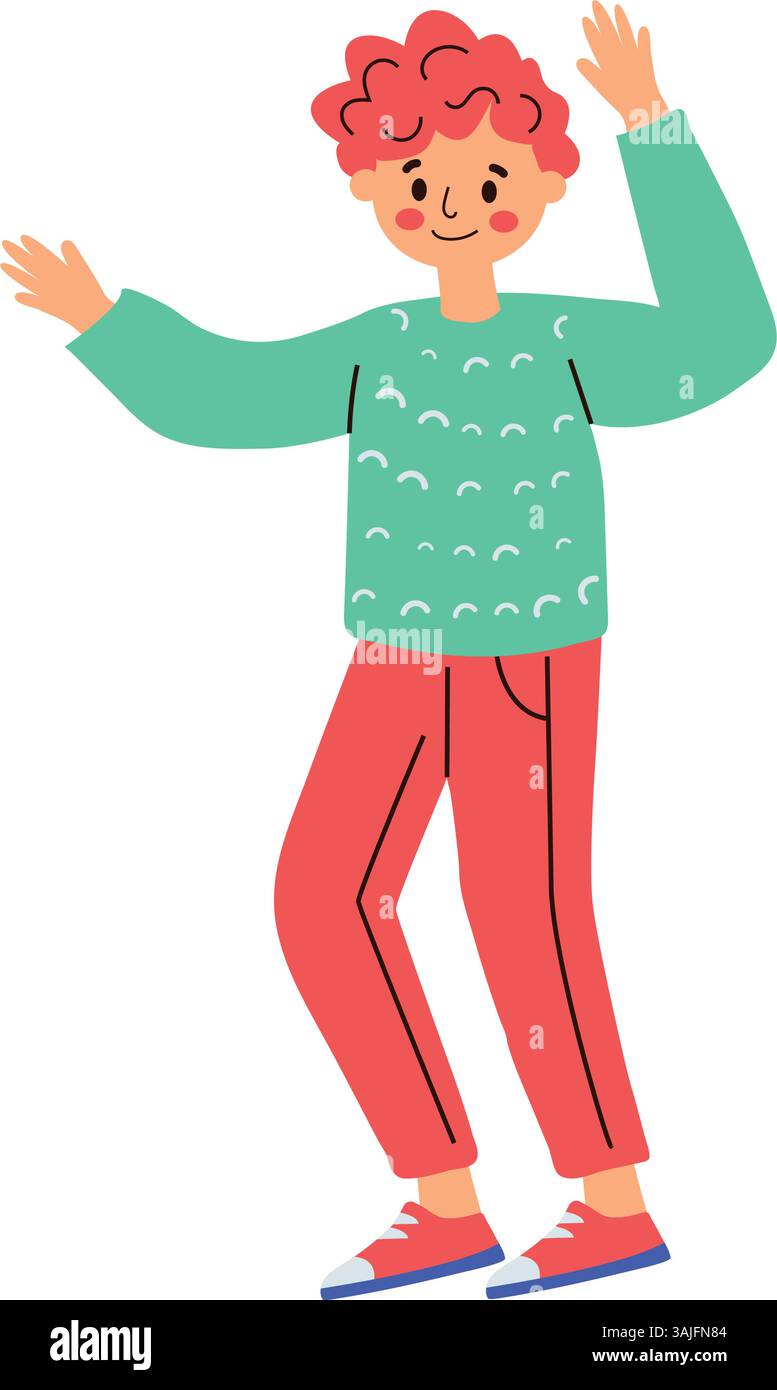Man vector cartoon isolated illustration Stock Vector Image & Art - Alamy