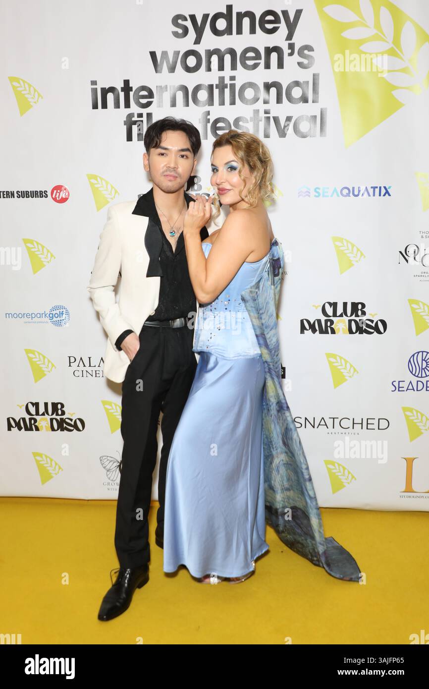 Sydney, Australia. 11th April 2025. Joseph Raboy and Clare McCann ...