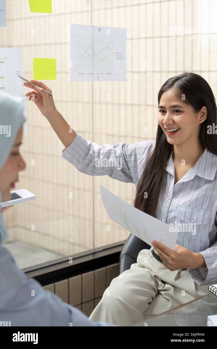 Professional ESG Insights. Team dialoguing about sustainable strategies ...