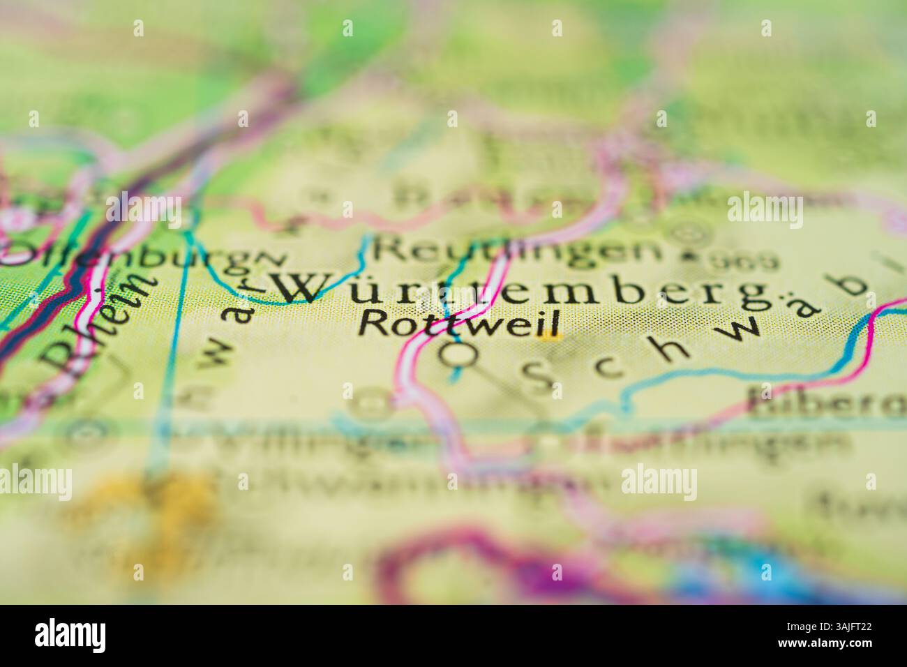 Highlighting routes hi-res stock photography and images - Alamy