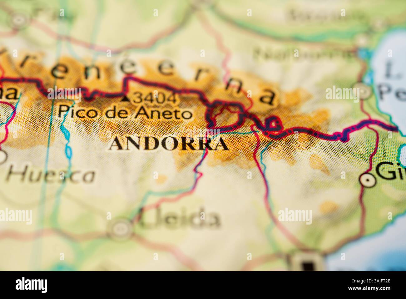 Map europe highlighted on hi-res stock photography and images - Alamy