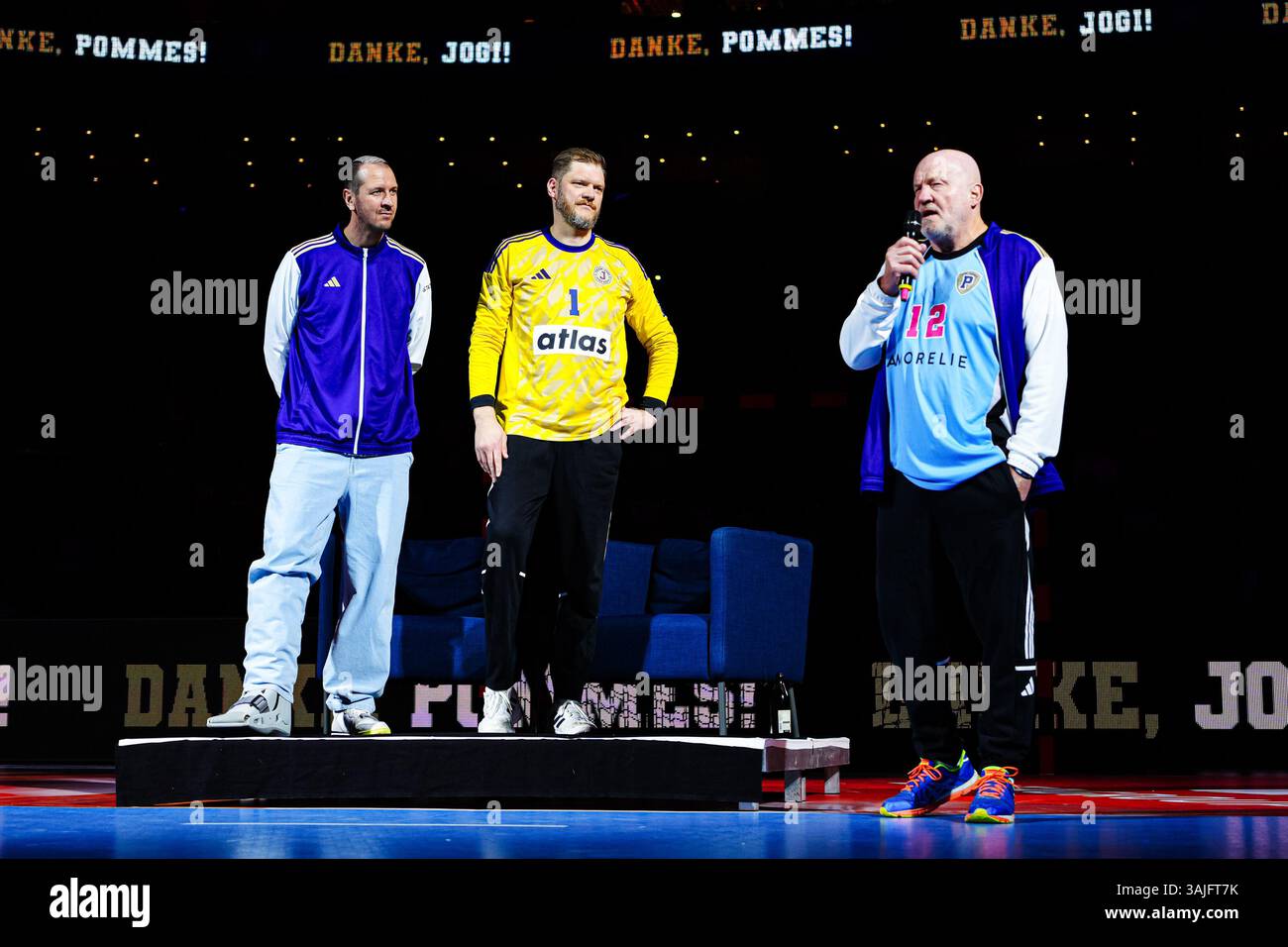 Pascal Hens und Jogi Bitter mit Andreas Rudolph GER, Team Jogi vs. Team ...