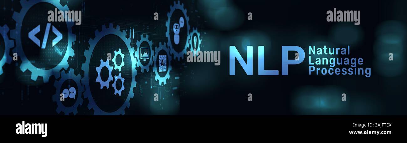 NLP Natural Language Processing Enhancing Human-Computer Interaction on a Wide Banner, Business ...
