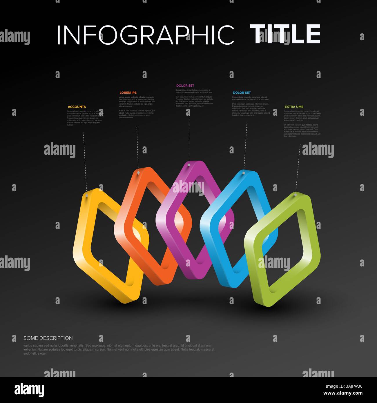 Objects overlapping Stock Vector Images - Alamy