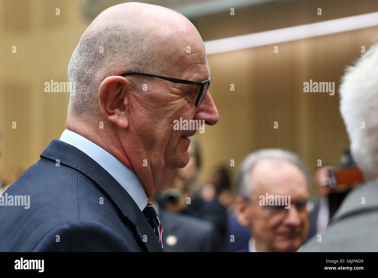 Berlin, Deutschland, 11.04.2025: Bundesrat: 1053. Sitzung des ...