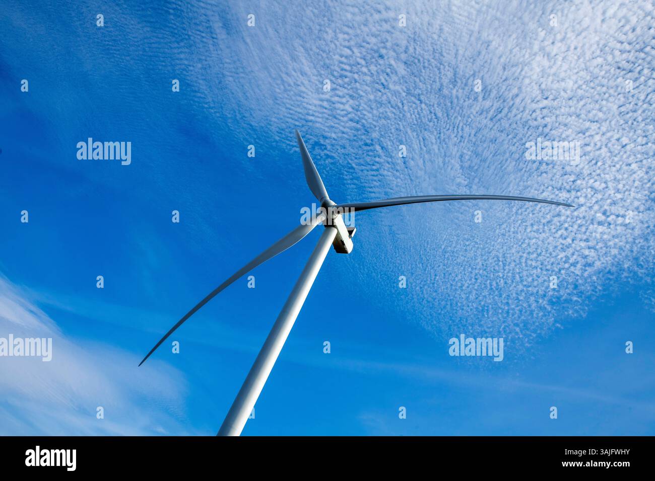 Viking Wind Farm consisting of 103 wind turbines constructed by SSE on ...