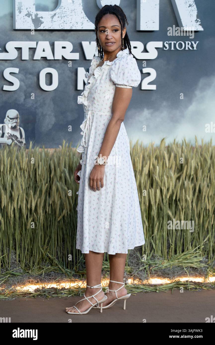 London, UK. 10th Apr, 2025. Natalie Simpson attends the "Andor" Season ...