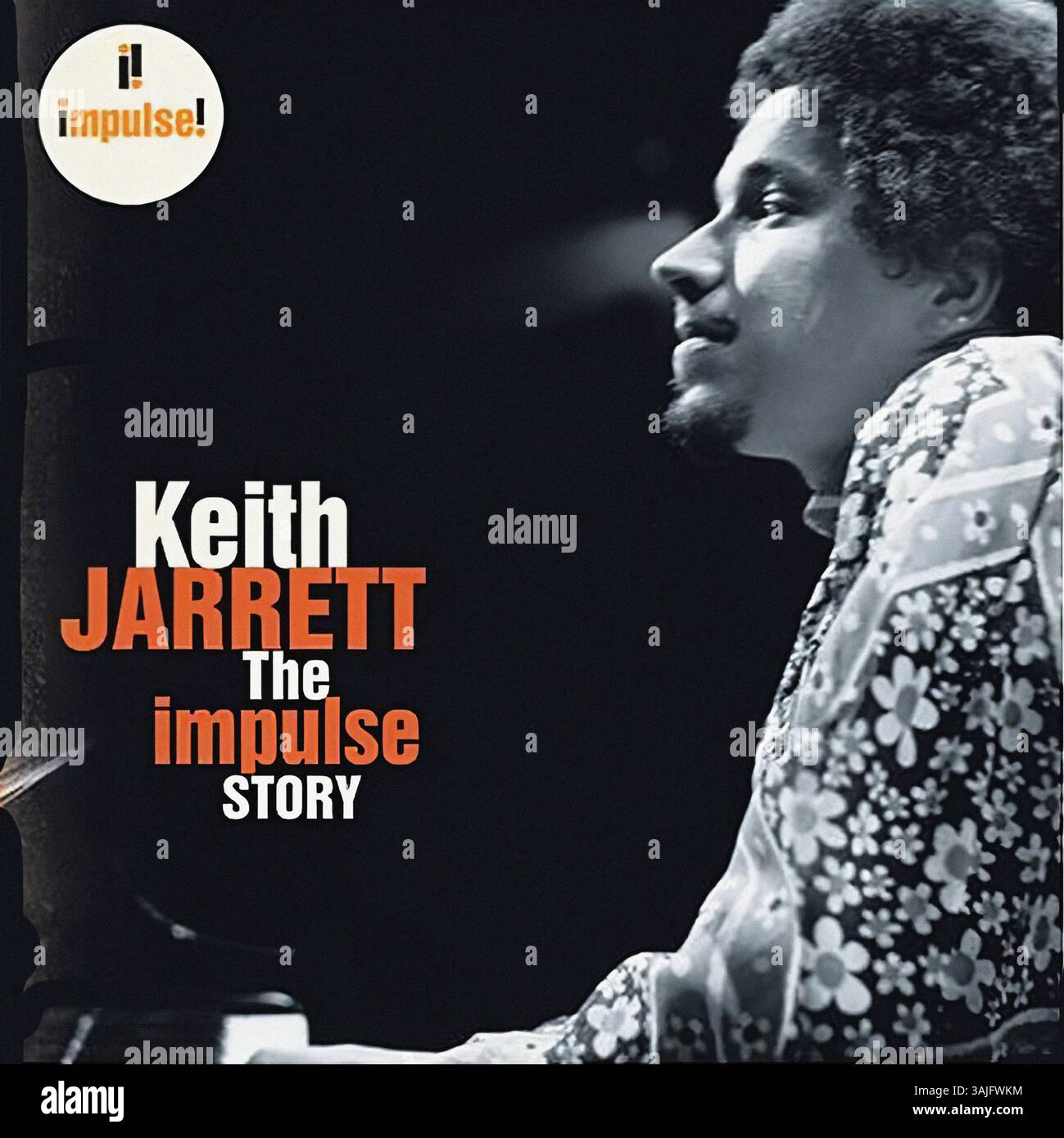 Keith Jarrett - The Impulse Story - Vintage jazz record cover Stock ...