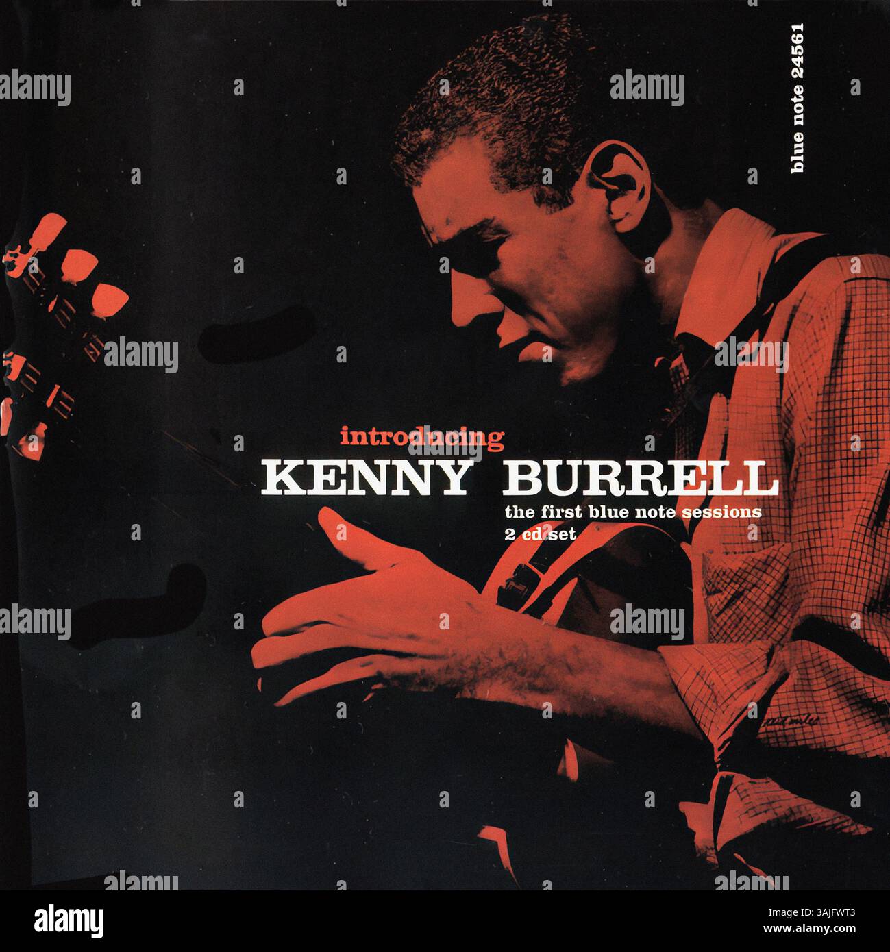 Kenny Burrell - Introducing Kenny Burrell - Vintage jazz record cover ...