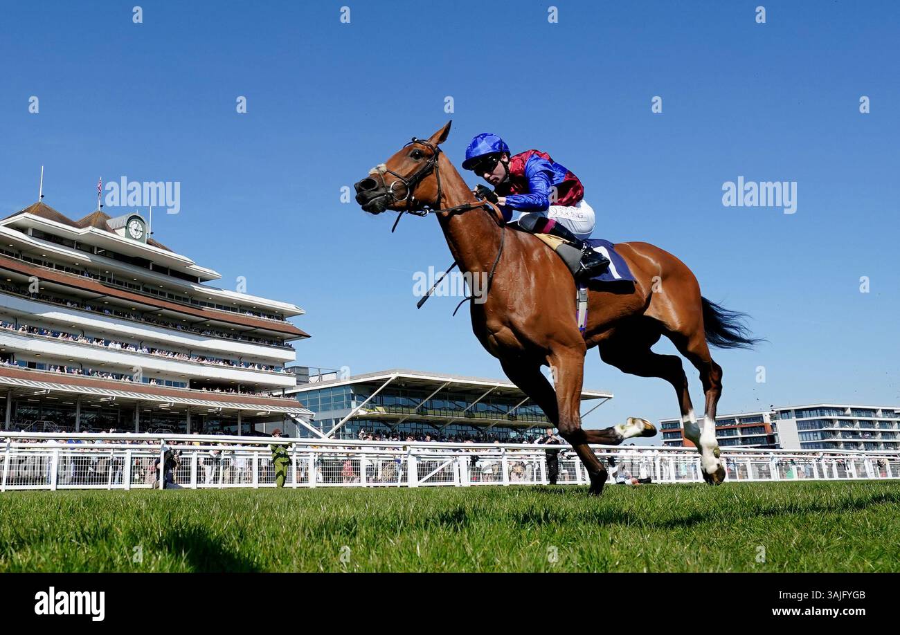 Serenity Prayer ridden by jockey Oisin Murphy coming home to win the ...