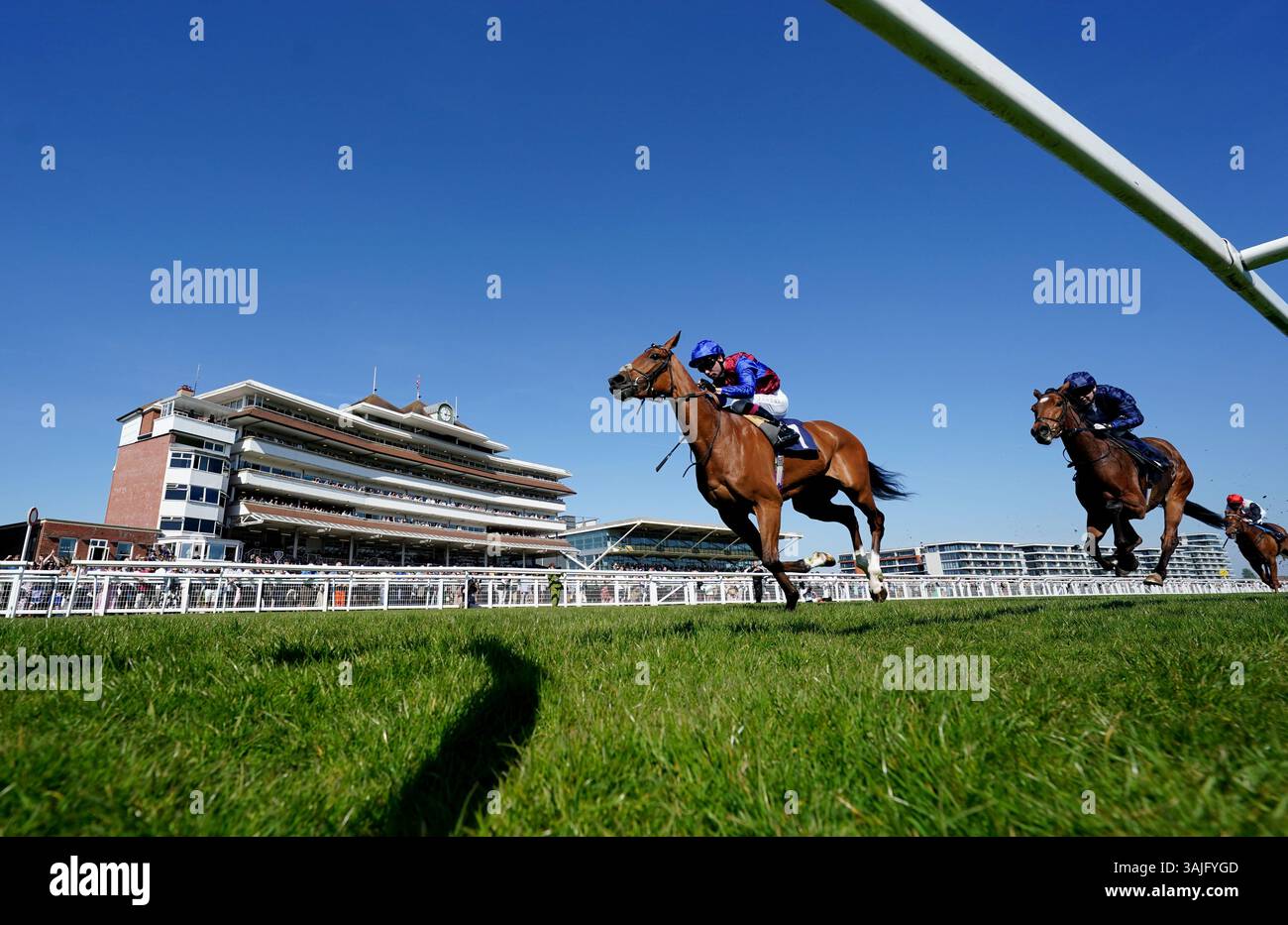Serenity Prayer ridden by jockey Oisin Murphy coming home to win the ...