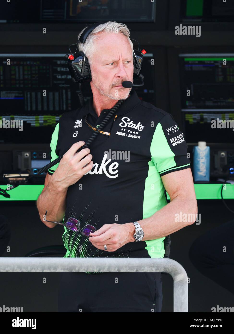 WHEATLEY Jonathan (gbr), Team Principal of Stake F1 Team Kick, portrait ...