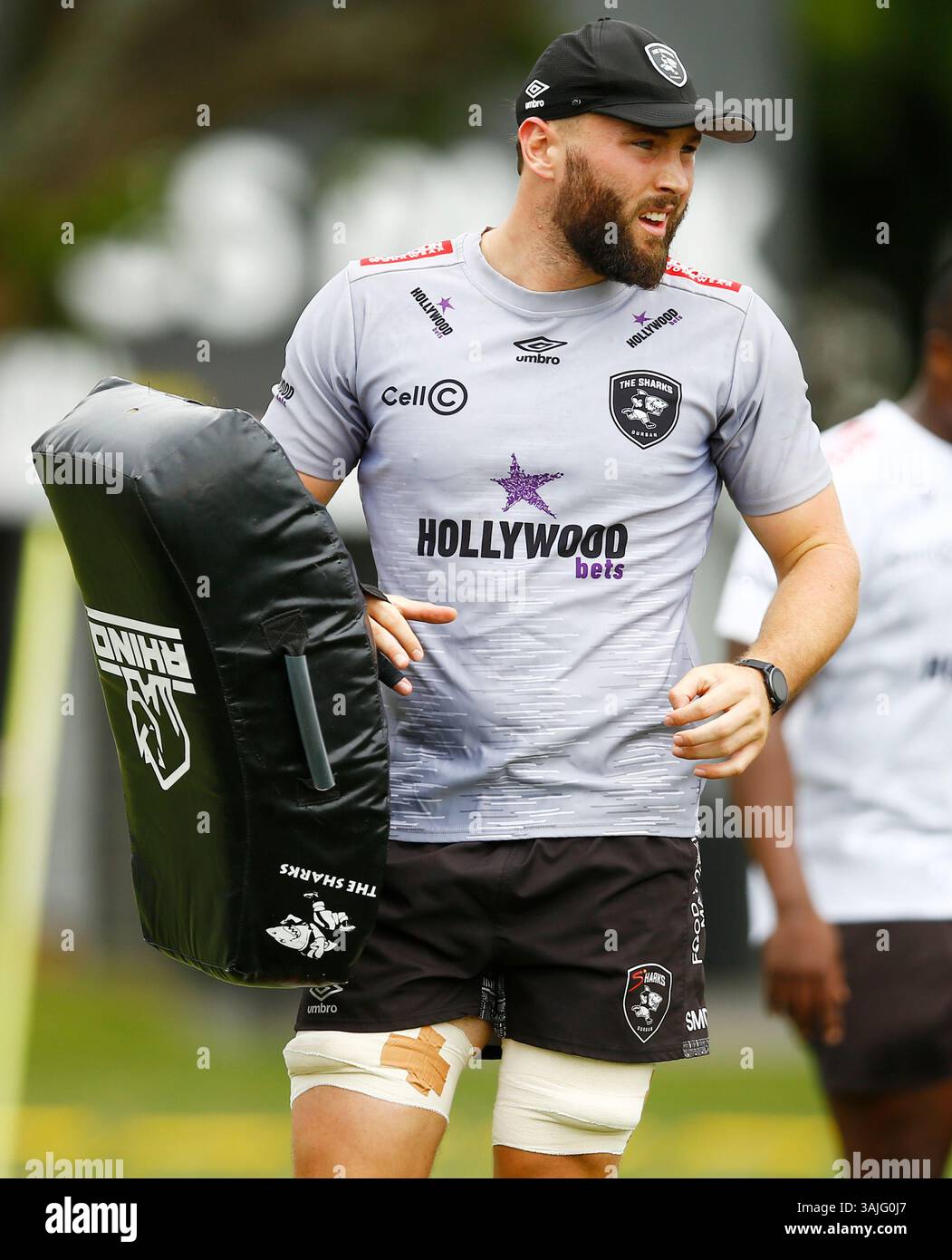 Durban, South Africa. 11th Apr, 2025. DURBAN, SOUTH AFRICA - APRIL 11: Nick Hatton of the ...