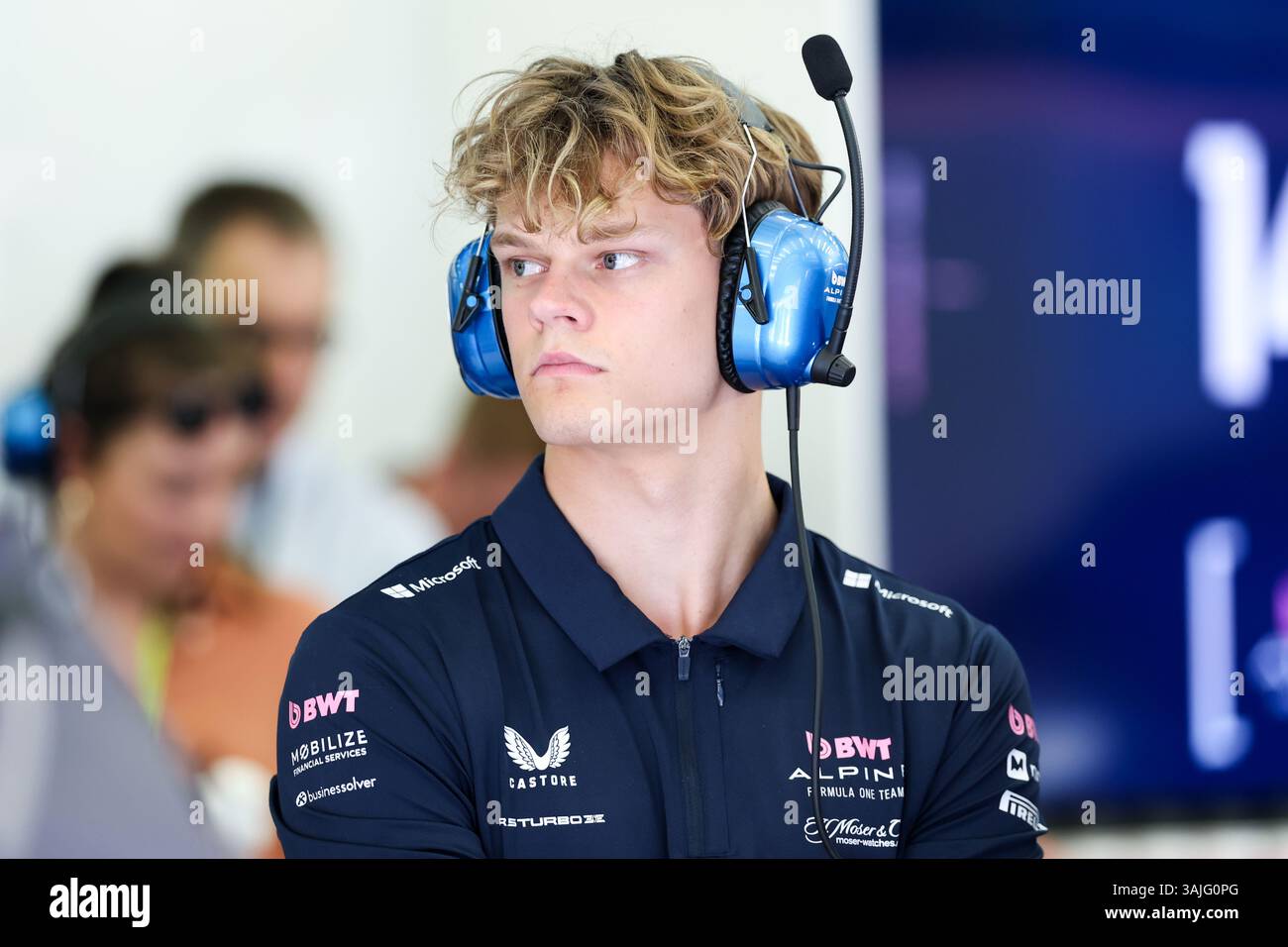 AARON Paul, (est) Alpine reserve driver during the Formula 1 Gulf ...