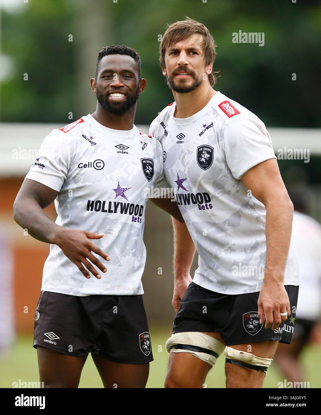 DURBAN, SOUTH AFRICA - APRIL 11: Siya Kolisi (Captain) of the ...