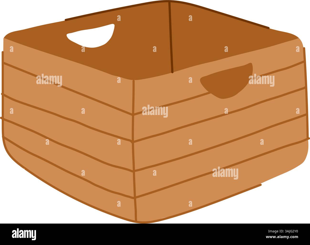 holder basket for storage cartoon vector illustration Stock Vector ...