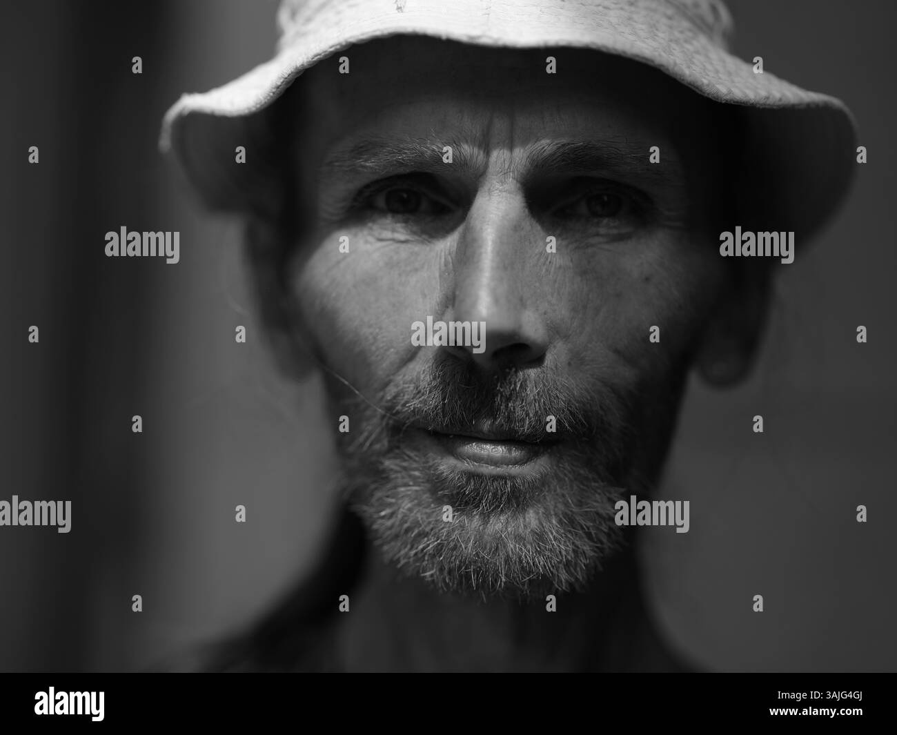 Hamburg, Hamburg, Germany. August 17 2022. Street portrait of a ...