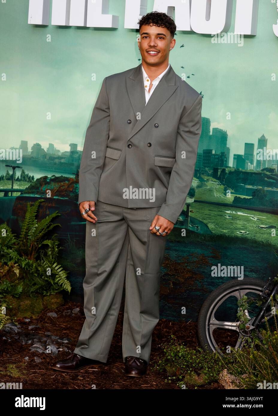 Freddie Fraser attends the The Last Of Us Season two UK Premiere at Vue ...