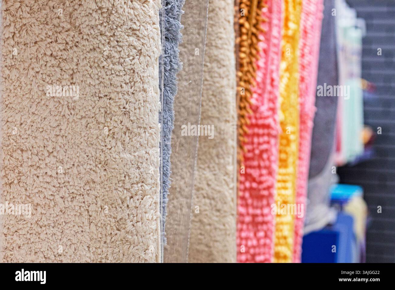 floor mats for the bathroom and other rooms of different textures and ...