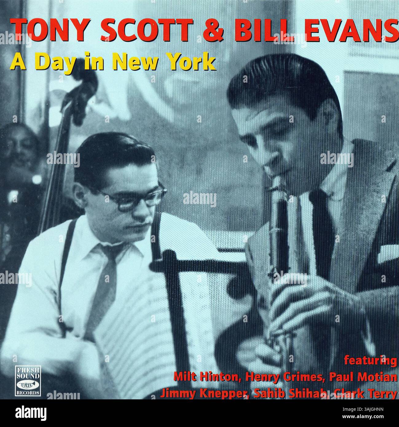 Tony Scott & Bill Evans - A Day in New York - Vintage jazz record cover ...
