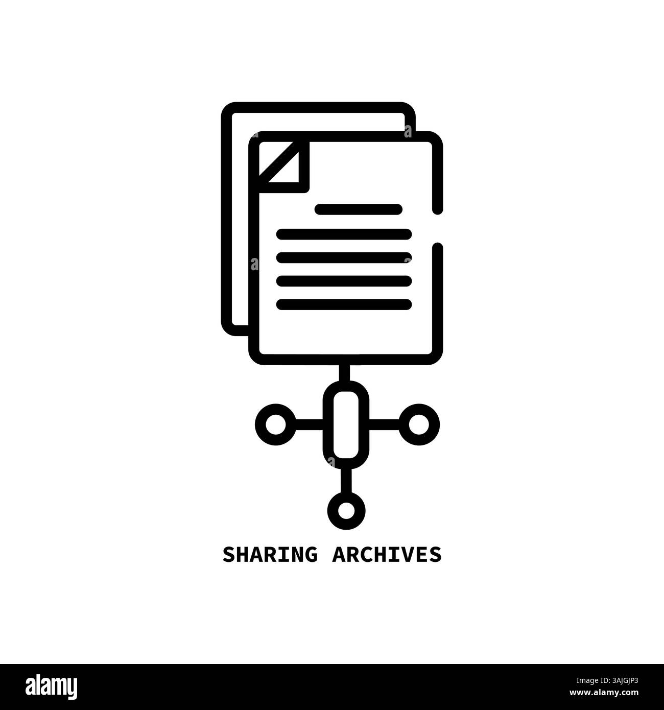 Archives information Stock Vector Images - Alamy