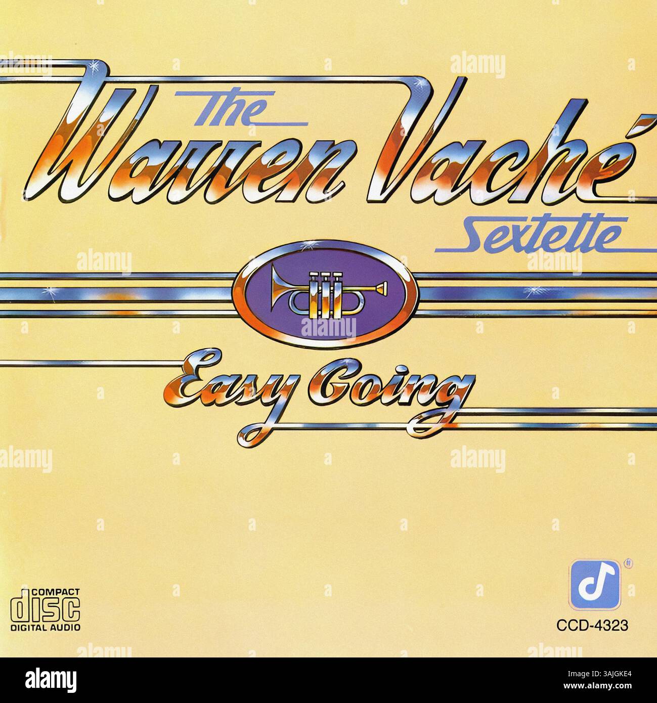 Warren Vache - Easy Going - Vintage jazz record cover Stock Photo - Alamy
