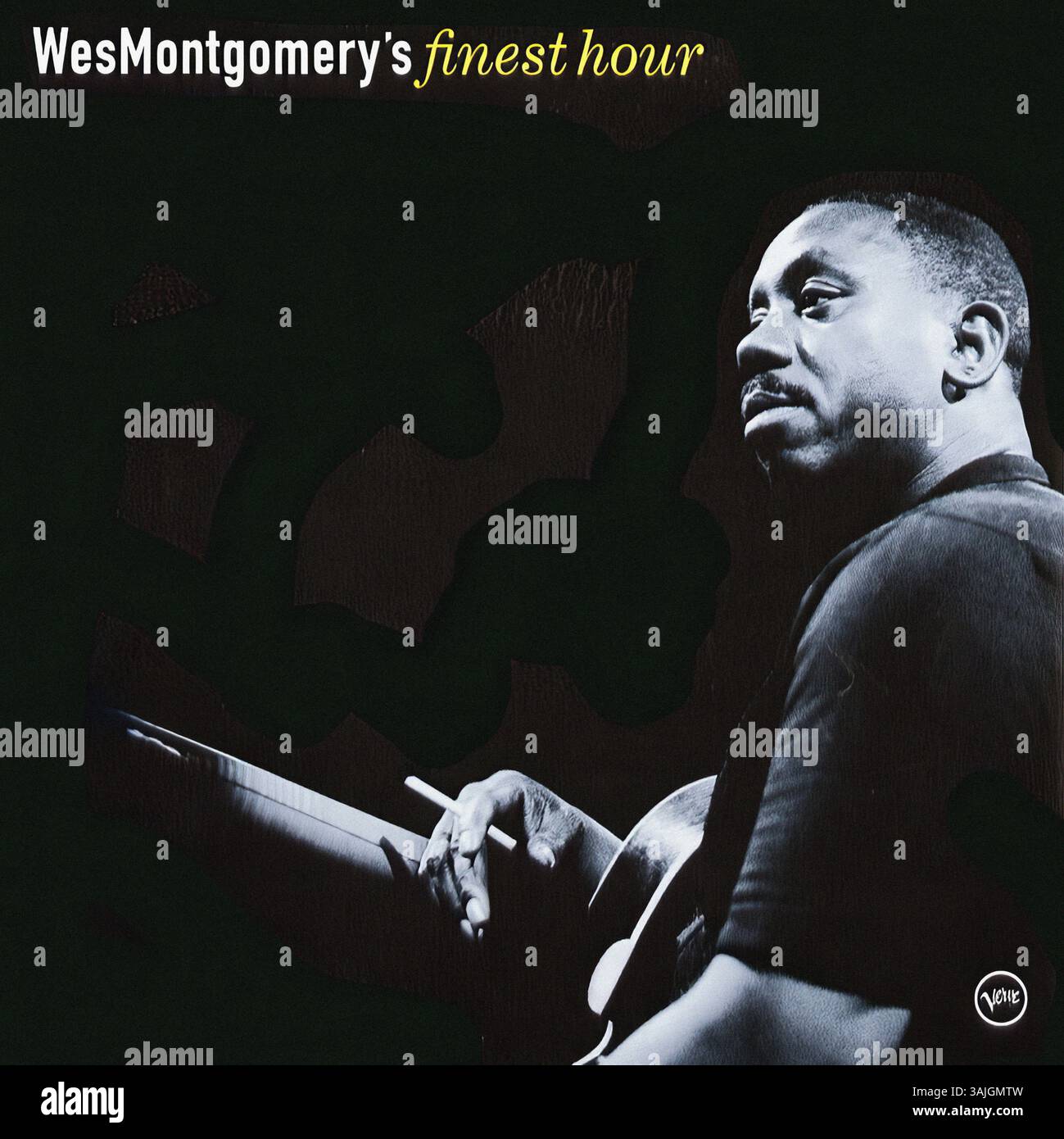 Wes Montgomery - Finest Hour - Vintage jazz record cover Stock Photo ...