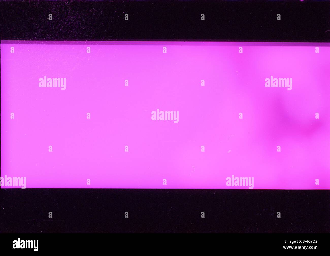 Blank grained film strip texture background with heavy grain, dust and ...