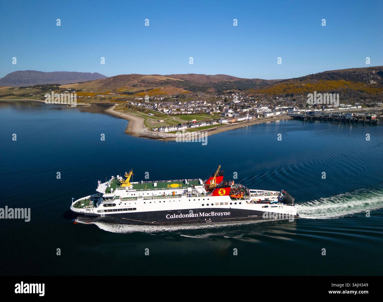 Stornoway aerial hi-res stock photography and images - Alamy