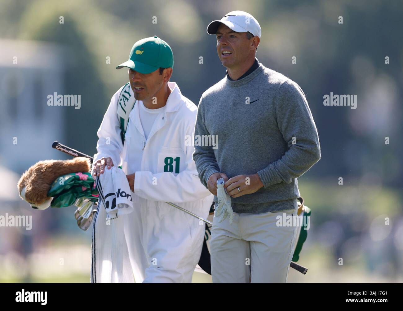 Augusta, United States. 11th Apr, 2025. Rory McIlroy of Northern ...