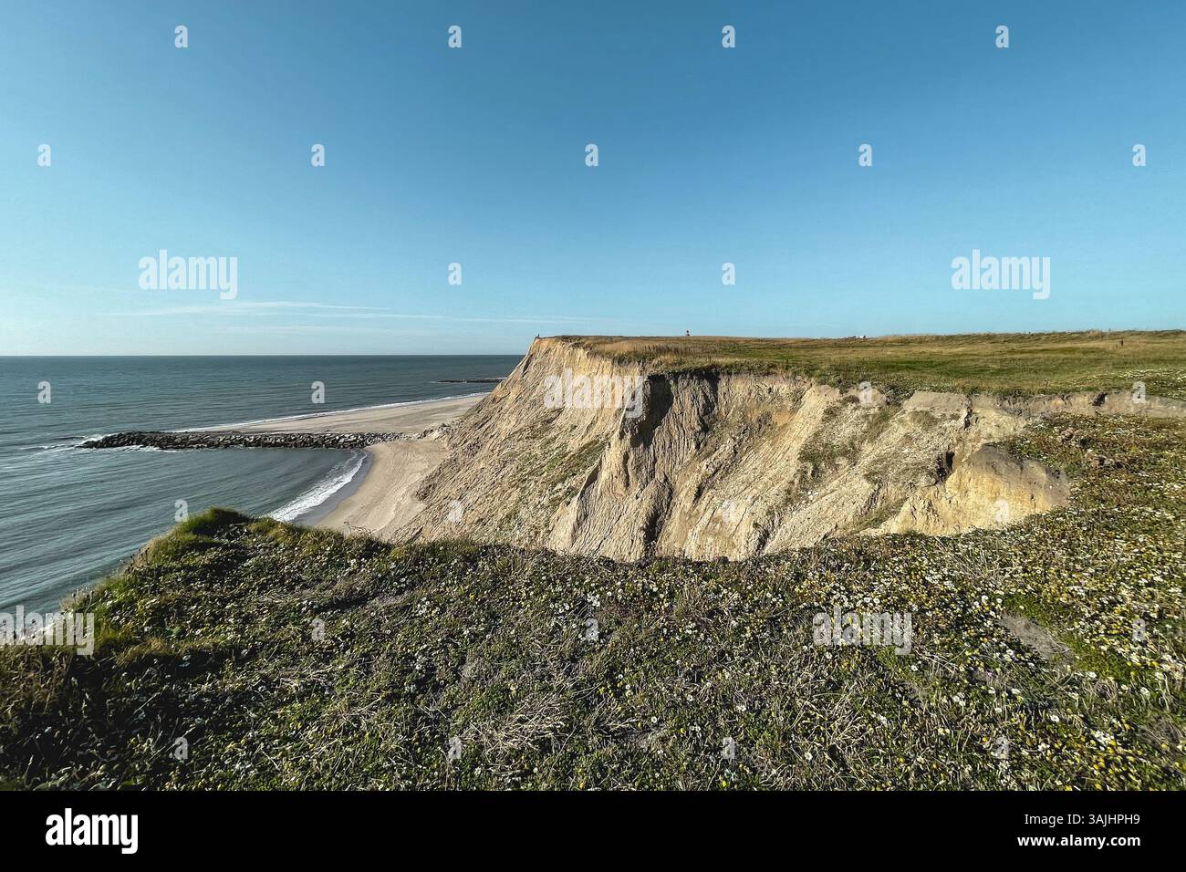 The cliffs of Lemvig, Denmark Stock Photo - Alamy