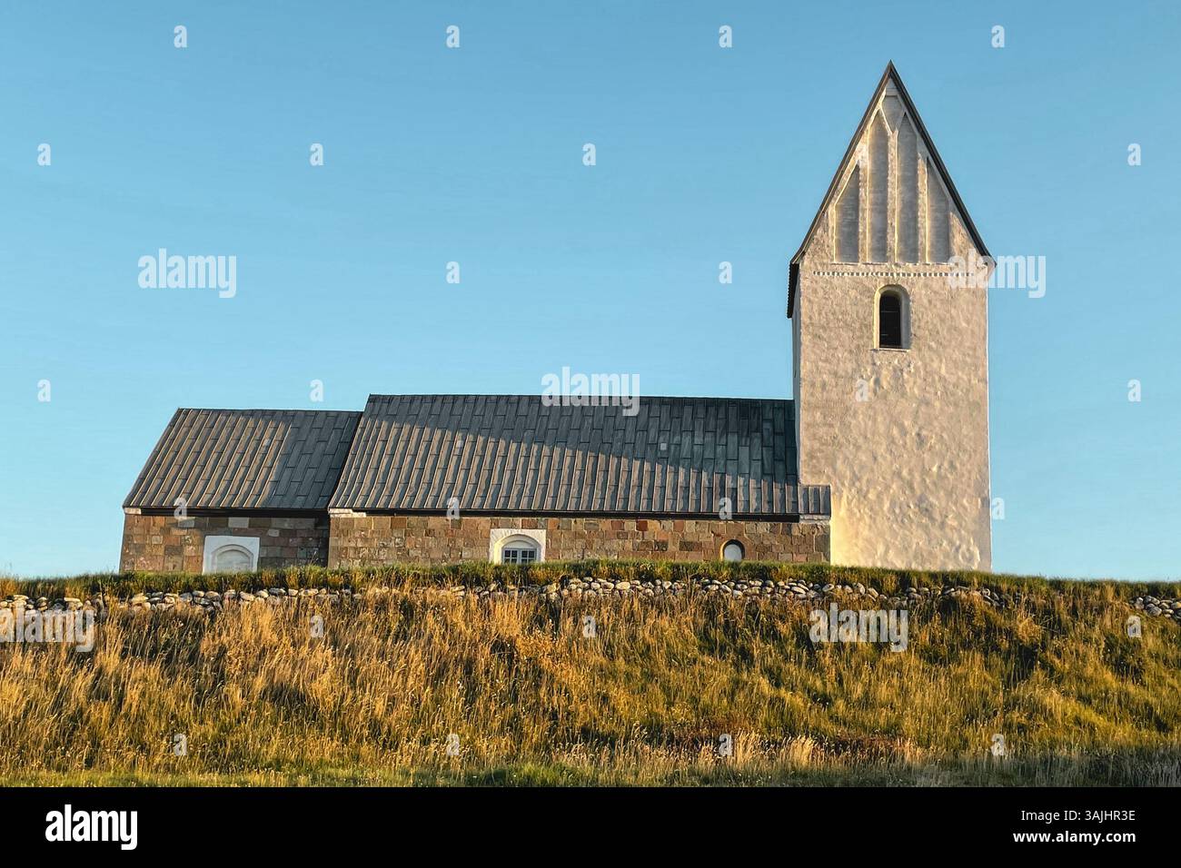 An old iconic church at Lemvig, Denmark Stock Photo - Alamy